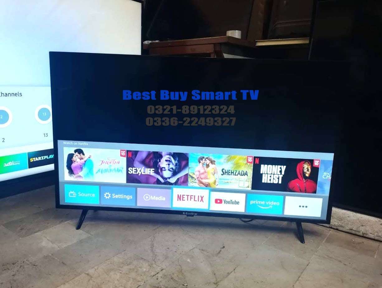 (Used) Ecostar 42 Inch CX-42U863 Full HD Smart TV | Kharido