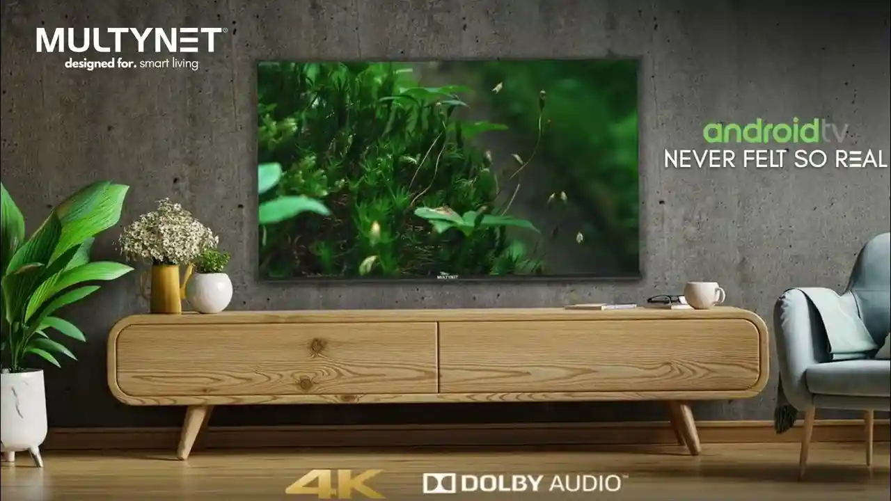 Multynet 55 inch 55NX7 | 4K Certified Android TV | Kharido