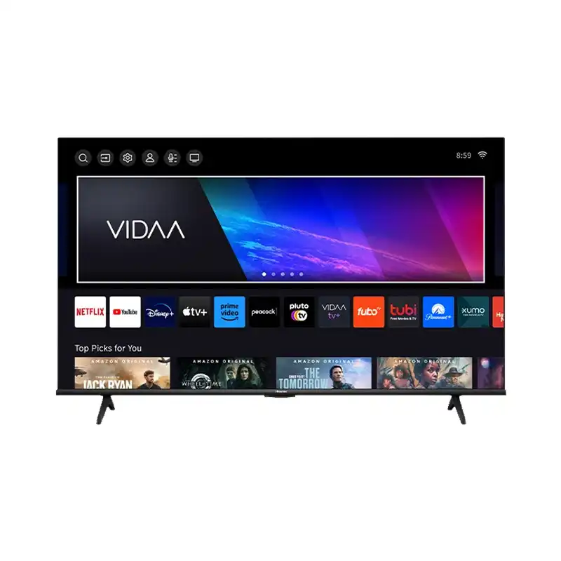 Hisense 55'' VIDAA Series Frameless 4K UHD Smart TV | Kharido